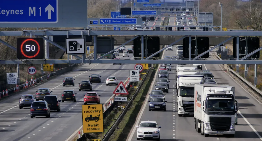 Driving on the motorway : Broughton School of Motoring